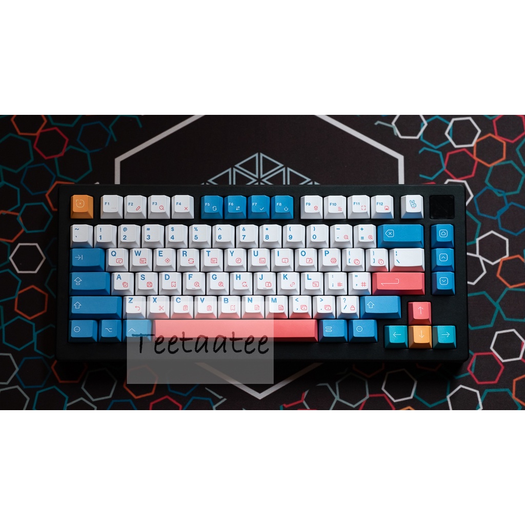 [FREE SHIPPING] Ping Colorful PBT cherry profile keycaps (READY STOCK ...