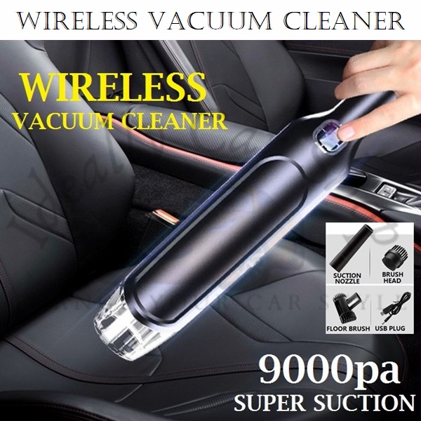 Ideally Vacuum Cleaner 9000pa Car Vacuum Wireless Upgrade Rechargeable