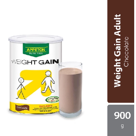 Appeton Nutrition Weight Gain Adult- Chocolate 900g (dented unit ...