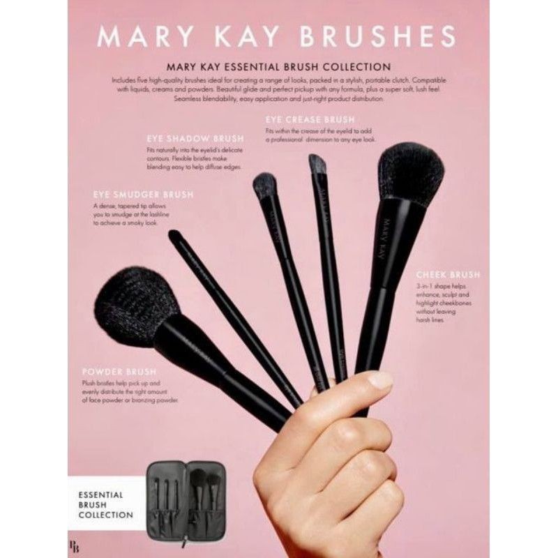 MARY KAY essential brush collection ‼️clear stokk ‼️🔥🔥 | Shopee Malaysia