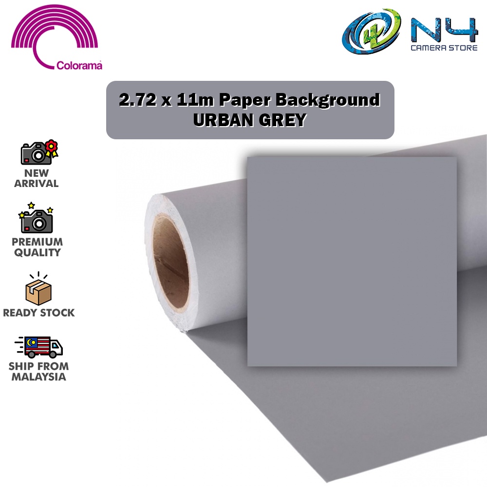 Colorama Paper Background 2.72 x 11m High Quality Photo Photography ...