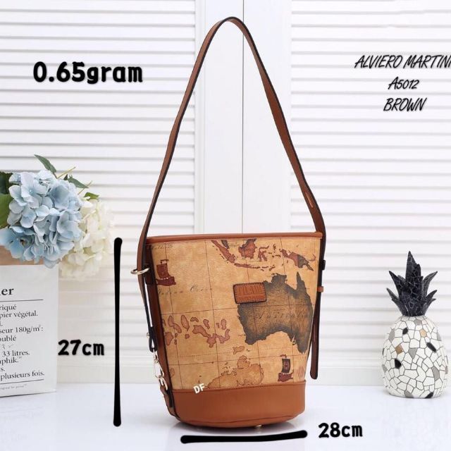 Map bucket bag beg bucket peta shoulder bag AM bag | Shopee Malaysia