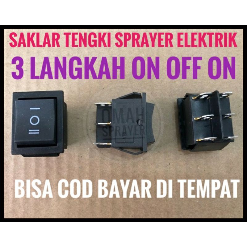 3-step Switch On Off On Tank Sprayer Electric Agricultural Livestock ...