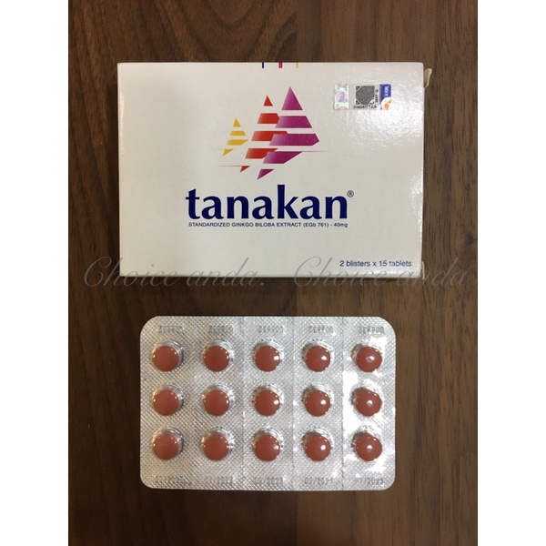 (( Expiry Date 02/23 )) (15's / 30's) Tanakan Standardized Ginkgo ...