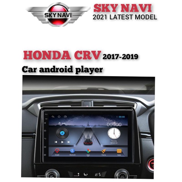 HONDA CRV (G5) 2017-2019 SKY NAVI CAR ANDROID PLAYER | Shopee Malaysia