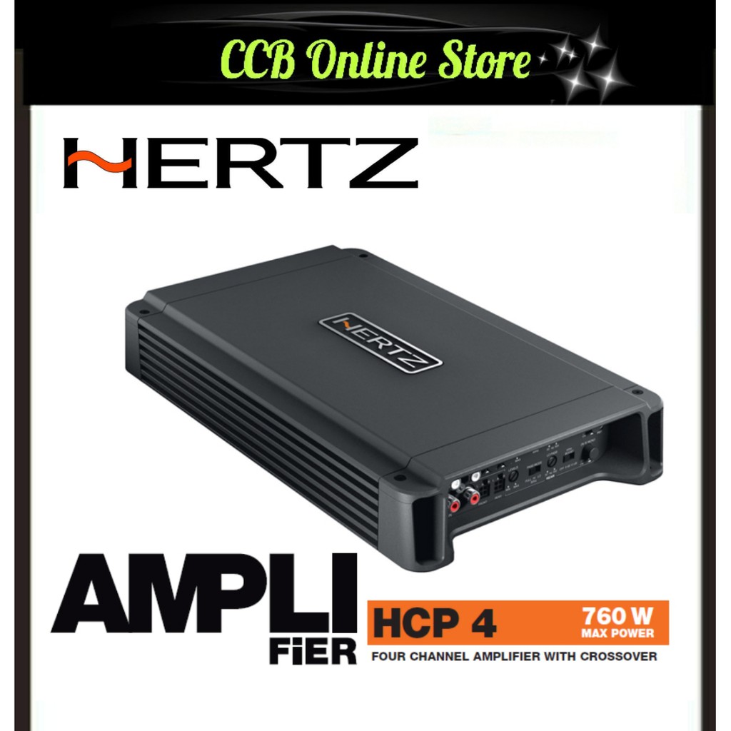 HERTZ HCP4 HCP 4 4-CHANNEL AMPLIFIER 760W - Car Amplifier | Shopee Malaysia