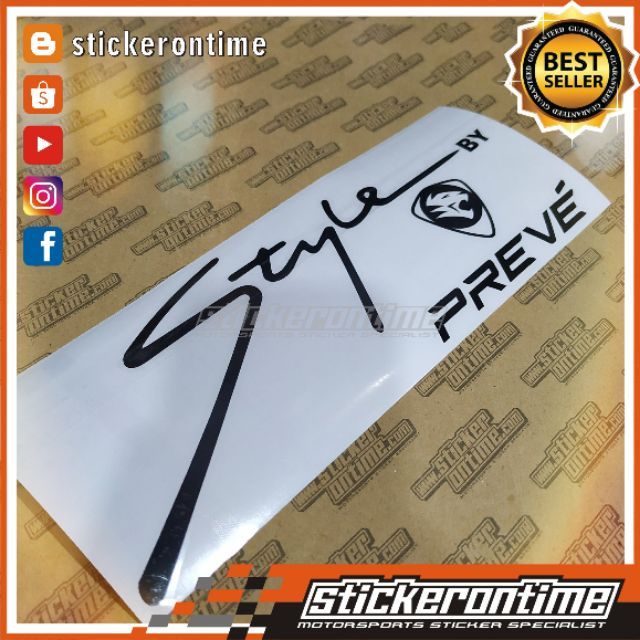 STYLE Car Sticker hanya utk Proton Preve shj | Shopee Malaysia