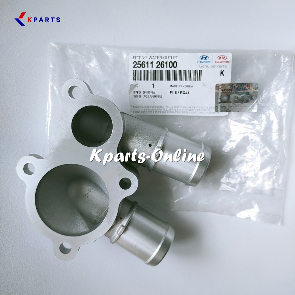 THERMOSTAT CAP / FITTING COOLANT - OUTLET (ORIGINAL) HYUNDAI MATRIX 1.6 ...