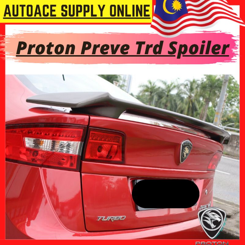 Proton Preve Spoiler trd Paint Abs Ori No Paint Abs Ori Proton R3 ...