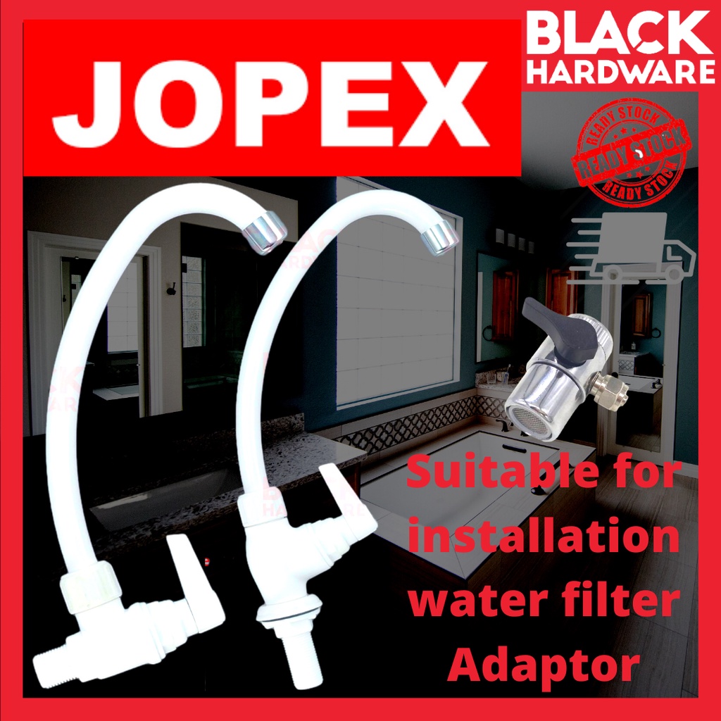 BLACK HARDWARE Jopex Kitchen Faucet Home Living Water Sink Faucet Tap ...