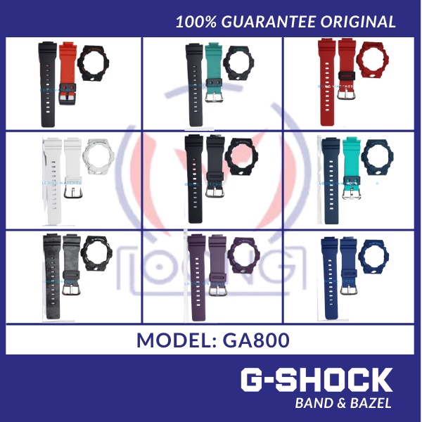 [ORIGINAL] G-SHOCK GA800 STEP TRACKER BAND AND BEZEL "bnb" Items CASIO ...