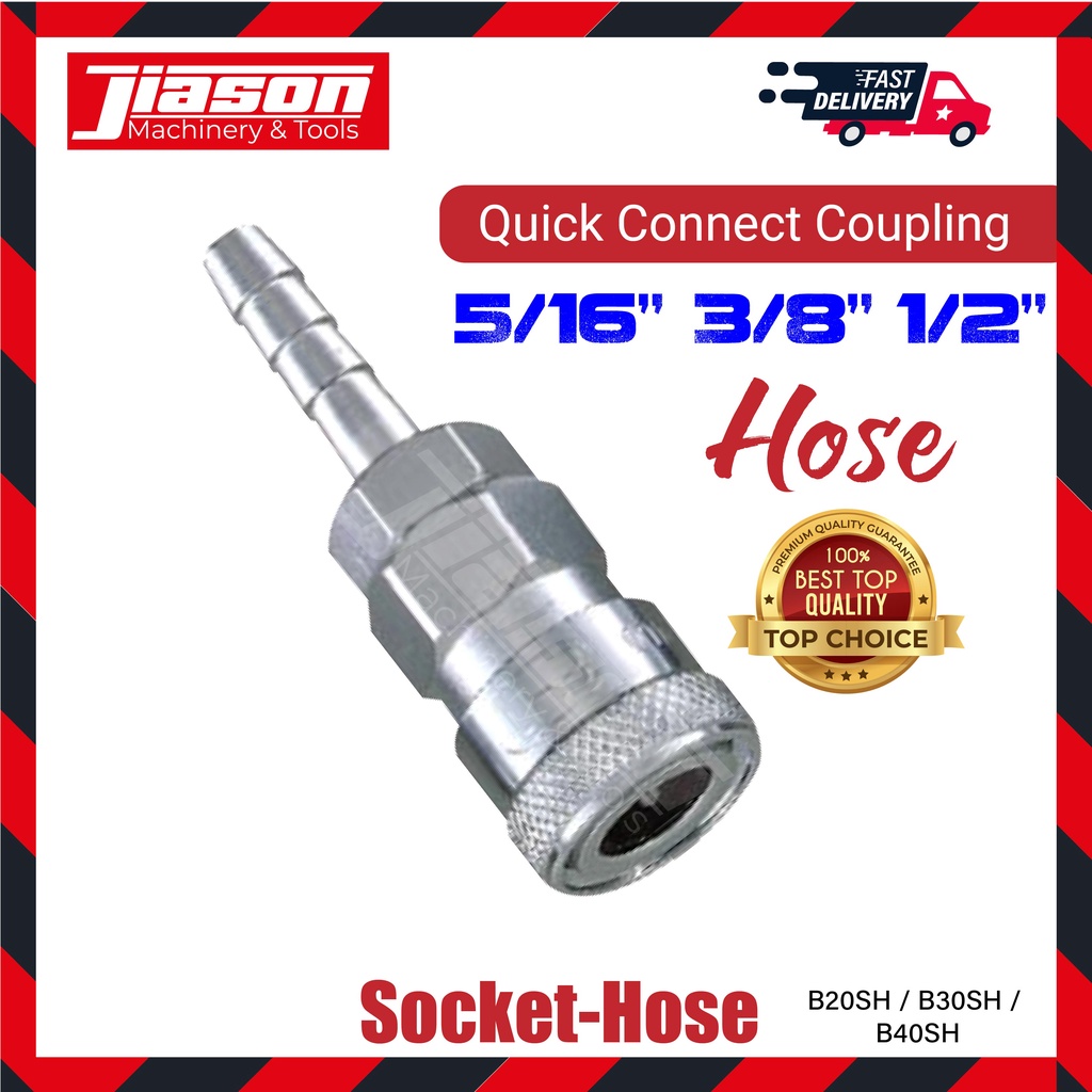 B20SH/ B30SH/ B40SH 1PCS Socket Hose (Quick Connect Coupling) | Shopee Malaysia