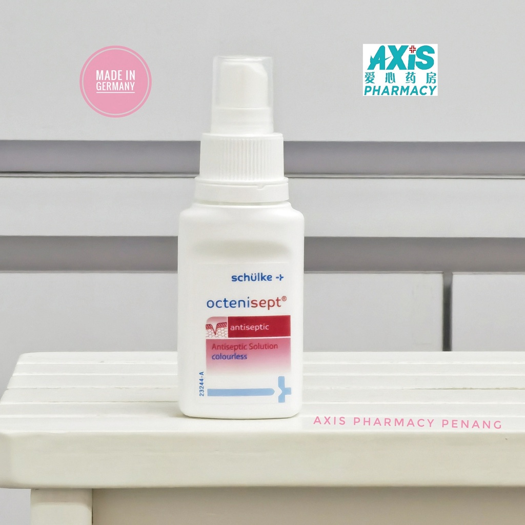 SCHULKE OCTENISEPT ANTISEPTIC SOLUTION COLOURLESS 50ML Exp: 04/2025 ...