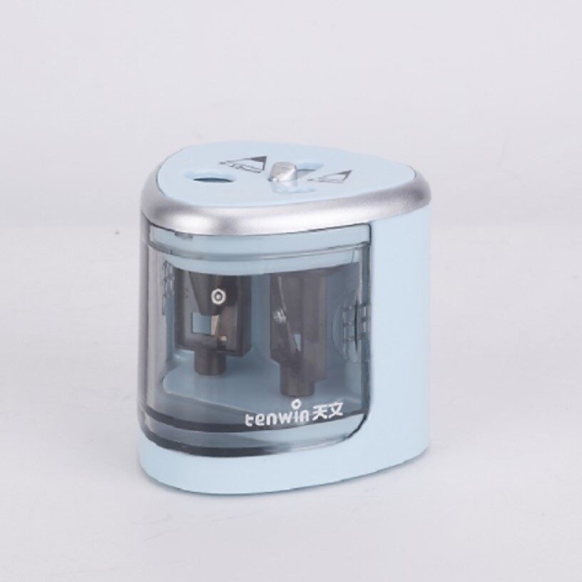 [READY STOCK] Tenwin Electric Pencil Sharpener Automatic Two Hole Jumbo ...