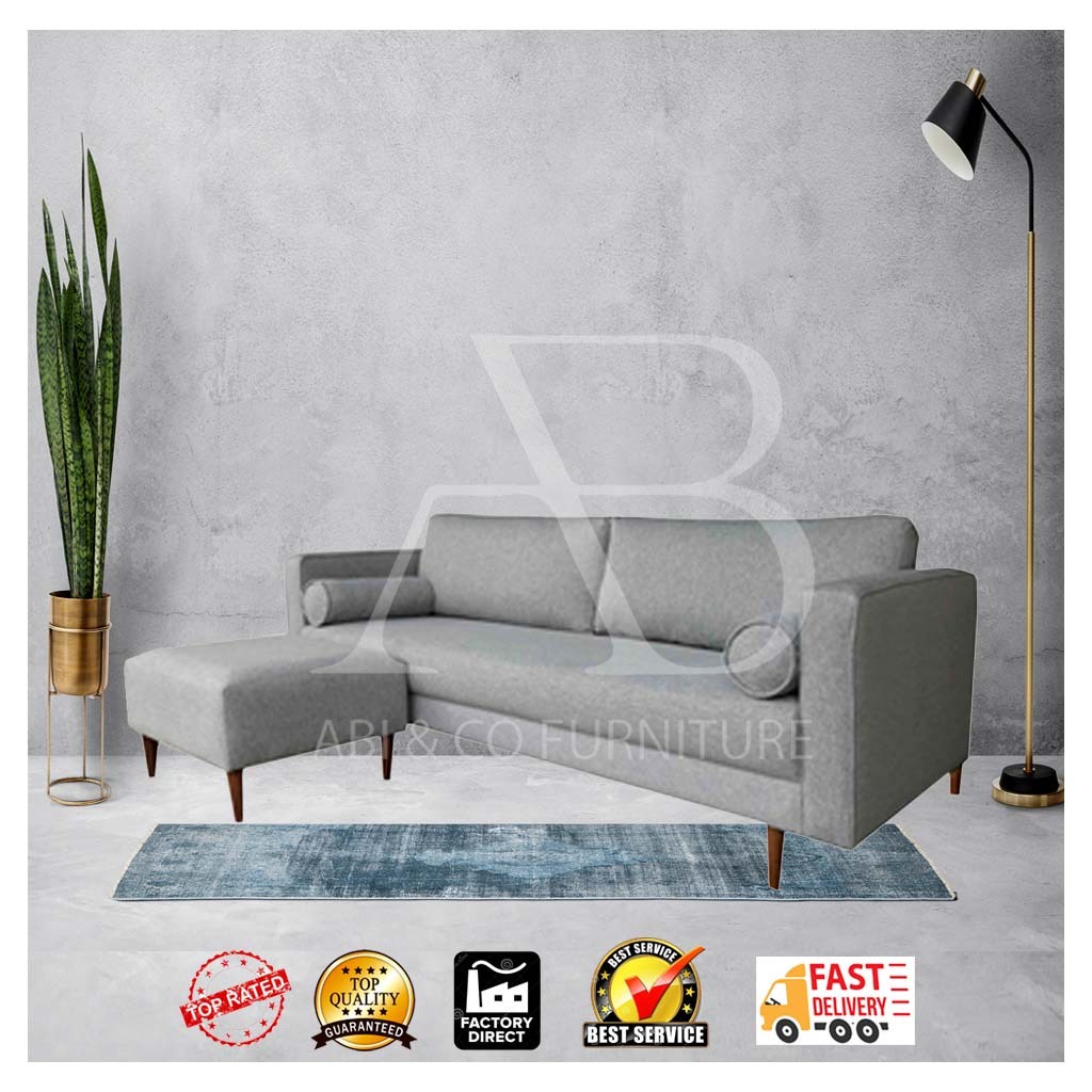 FREE INSTALLATION [ABICO] XXL SIZE 4 SEATER SOFA 6 FEET 8 INCHES (AUREM ...