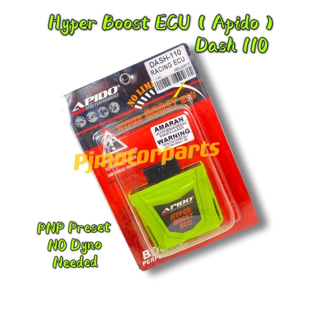 Dash110 Fi / Dash 110 Fi ( 100% Original APIDO ) Racing ECU Hyper Boost ...