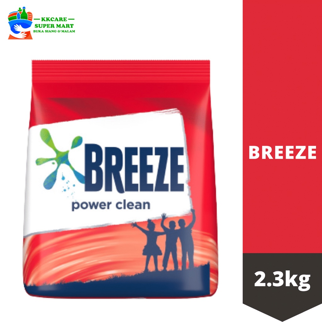 Breeze - Powder Detergent Power Clean 2.3kg | Shopee Malaysia