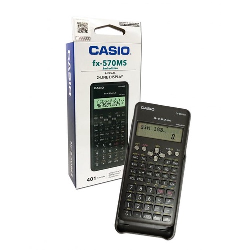 CASIO ELECTRONIC CALCULATOR FX-570MS 2ND EDITION | Shopee Malaysia