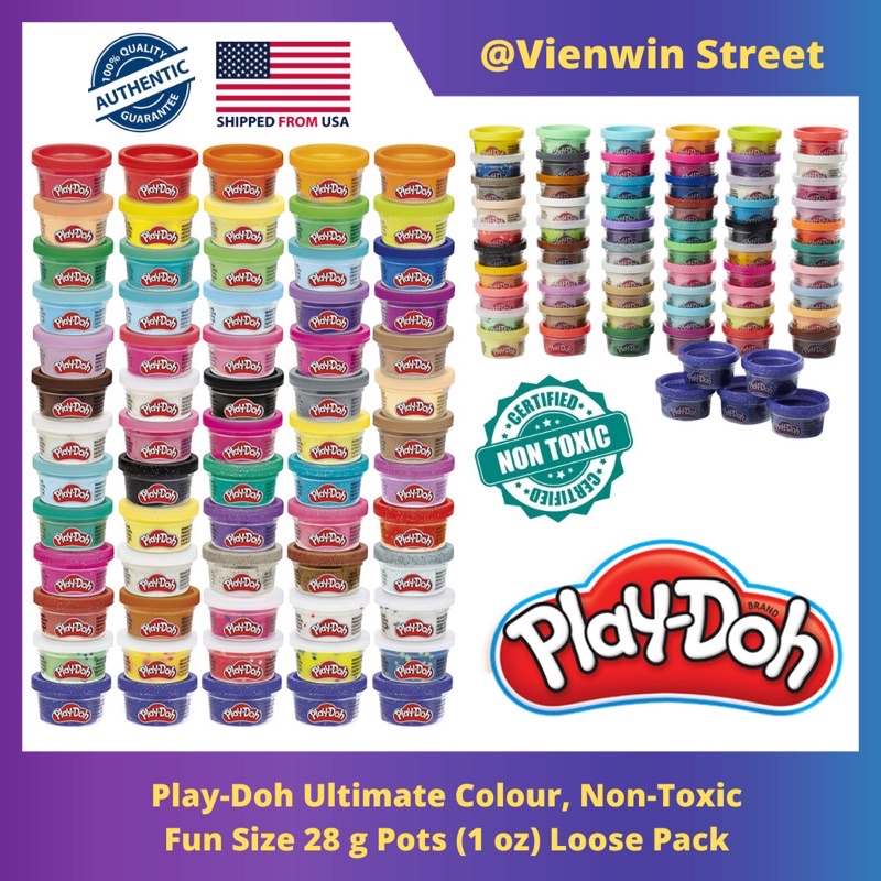 🔥Ready🔥Play-Doh Modeling Compound, Non-Toxic, Assorted Color (1 oz Per ...