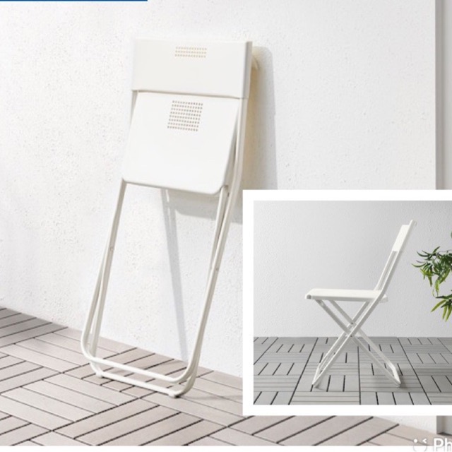 FEJAN Chair, outdoor, foldable/Kerusi, luar, boleh lipat Ikea | Shopee ...