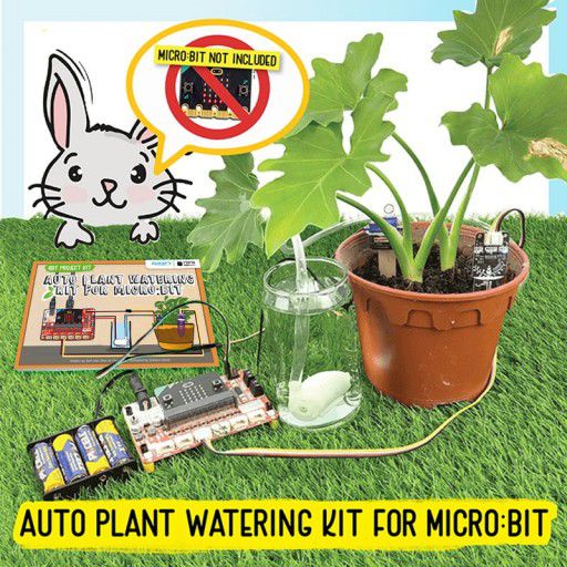 Auto Plant Watering Kit for Microbit V2 Complete Guide Book RBT Tahun 6 ...