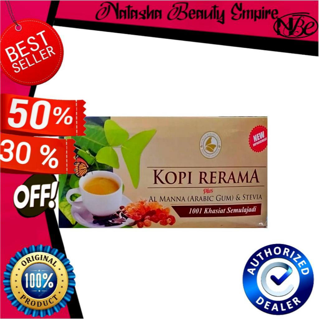 💄ReadyStock💋 KOPI RERAMA AL-MANNA PLUS STEVIA+ARABIC GUM | Shopee Malaysia