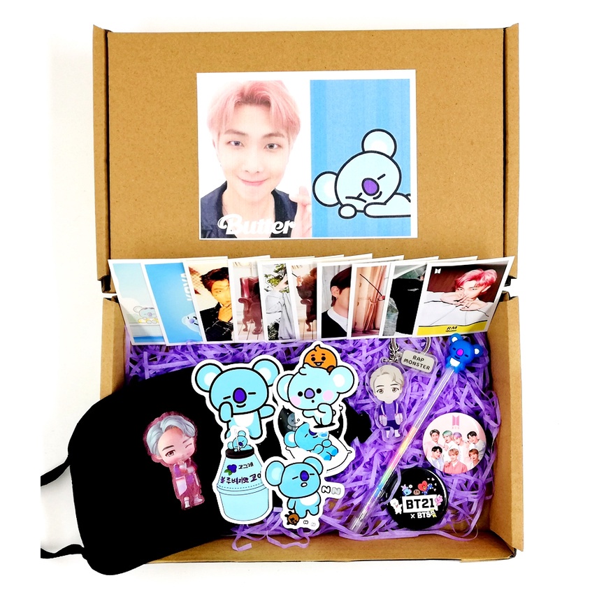 BTS GIFT BOX Birthday Present BT21 Hadiah Set Surprise Gift KPOP Chimmy ...