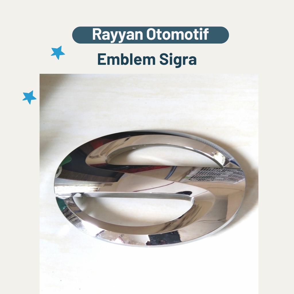 Daihatsu sigra grill logo emblem, daihatsu sigra radiator grill emblem ...