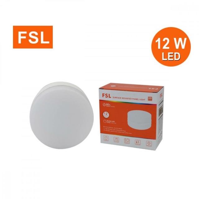 FSL 12W 18W 24W 36W Surface Panel Downlight | Shopee Malaysia