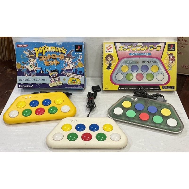 Authentic Konami Pop'n Music Gamepad For Sony PlayStation PS1 And PS2 ...