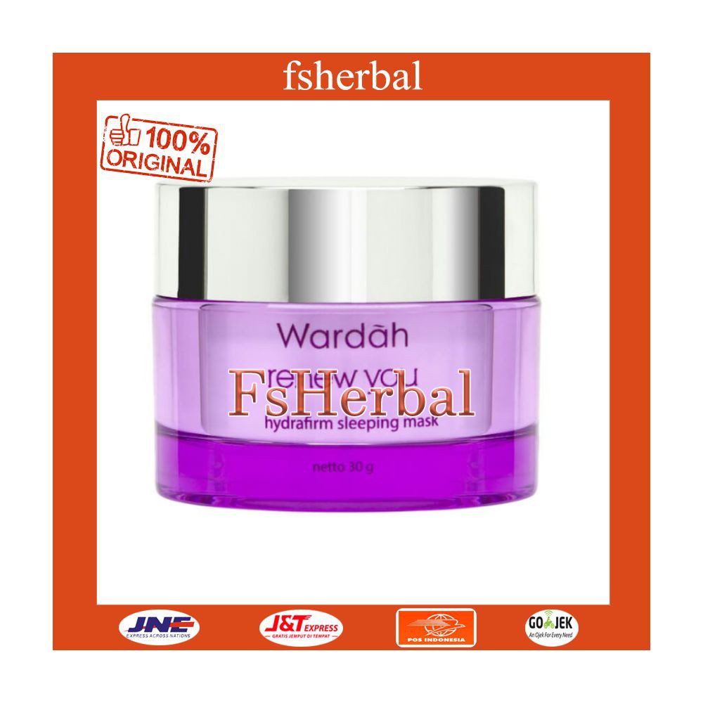 Wardah Renew You Hydrafirm Sleeping Mask 30 g (Original) | Shopee Malaysia