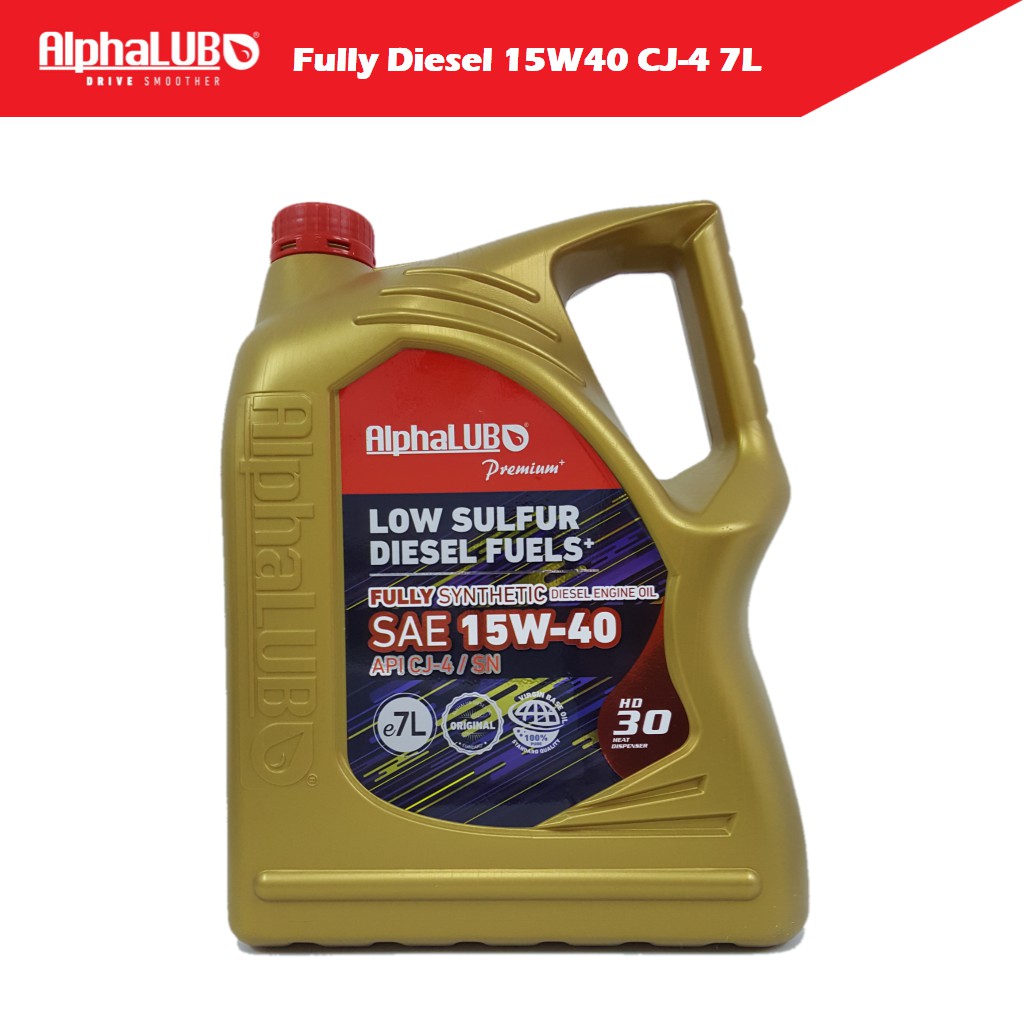 AlphaLUB 15W-40 Fully Synthetic Diesel Engine Oil (7L) | Shopee Malaysia