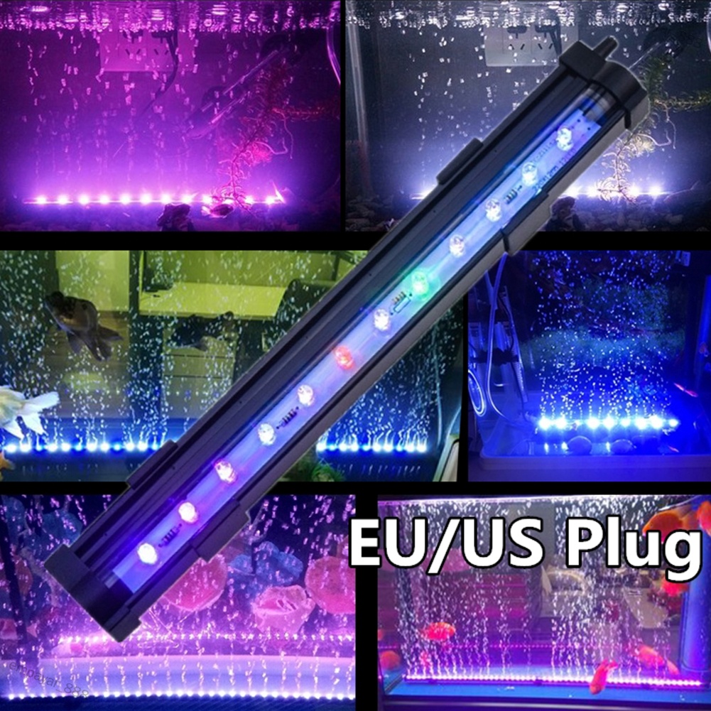 empayar_888 LED 7 Colors Change Aquarium Light Fish Bowl Submersible ...
