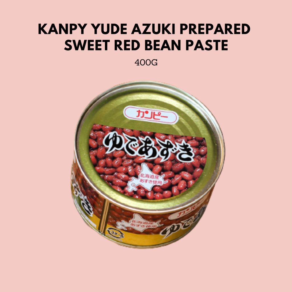 Kanpy Yude Azuki Prepared Sweet Red Bean Paste 400g | Shopee Malaysia