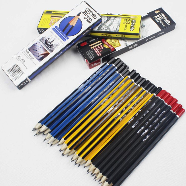 Kidario 2B Pencil 12Pcs/Box | Shopee Malaysia