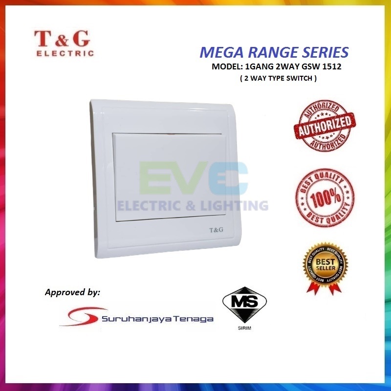 T&G Mega Range Switch (Big Rocker) | Shopee Malaysia