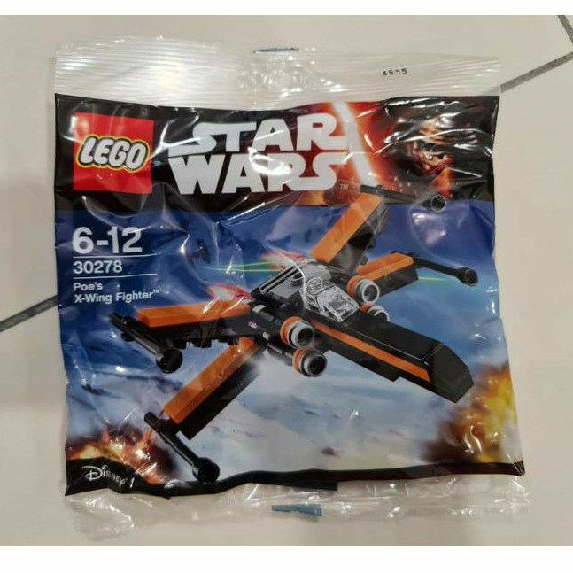LEGO 30278 STAR WARS Poe's X-Wing Fighter Polybag (NEW) | Shopee Malaysia