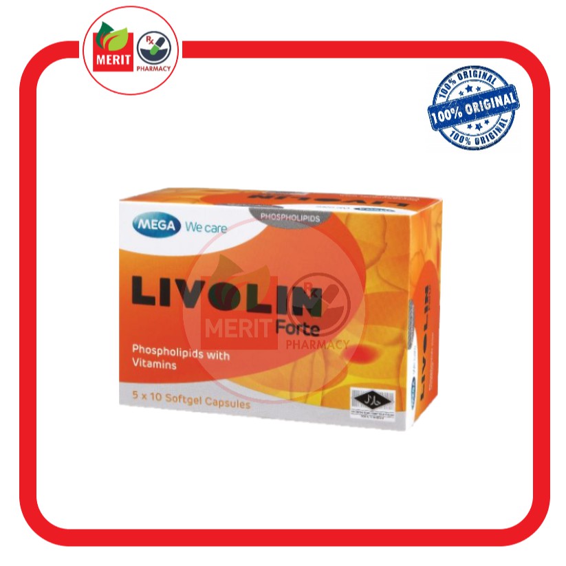 Bio-Life Mega Livolin Forte ( 50S X 2) ORIGINAL 助于肝脏再生和加速肝脏恢复的补充剂 增强肝脏 ...