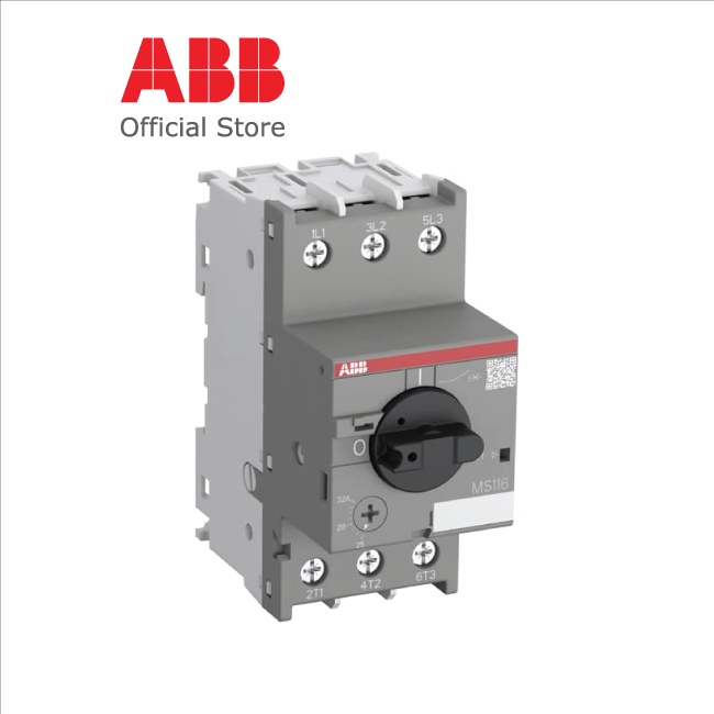 ABB Manual Motor Starter MS116-20.00 | 3 Pole (3P) | Shopee Malaysia