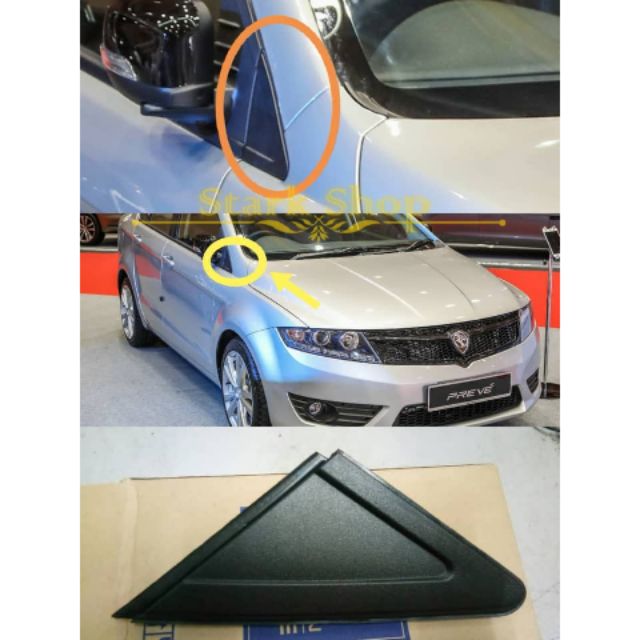 ORIGINAL PROTON PREVE ,SUPRIMA S FRONT DOOR WINDOW DELTA COVER RH/LH ...
