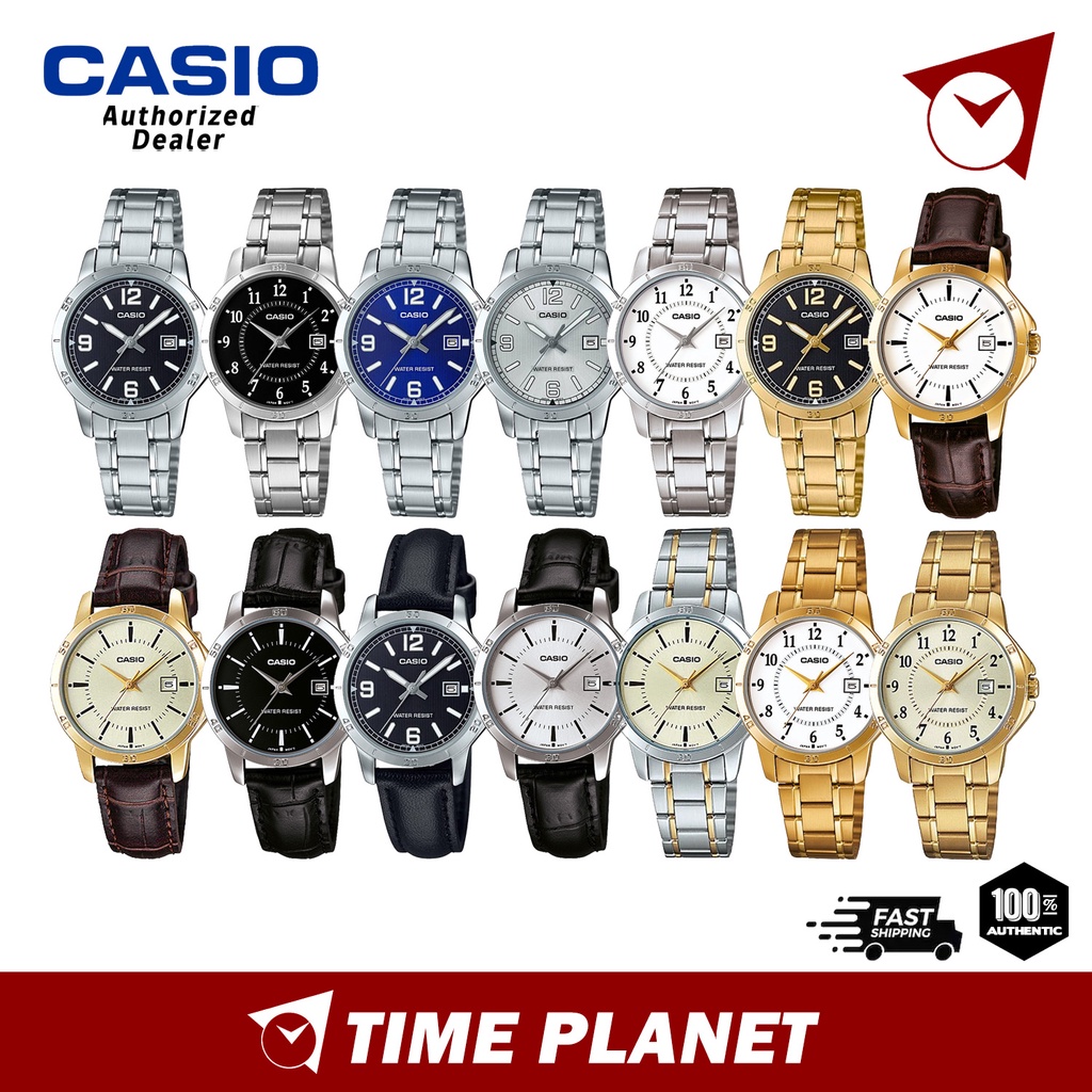 [Official Warranty] Casio Series Women Watch LTP-V004D-1B2/1B/2B/7B2/7B ...