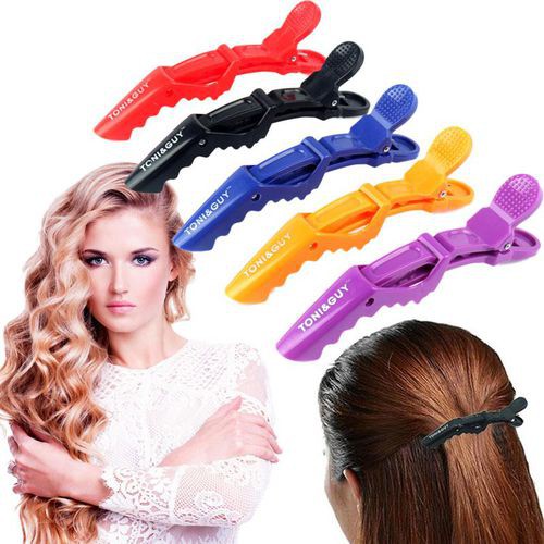 Sectioning Clips Plastic Hair Clamp Grips Hair dressing Styling ...