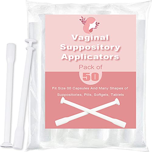 Disposable Vaginal Suppository Applicators Individually Wrapped 100% ...