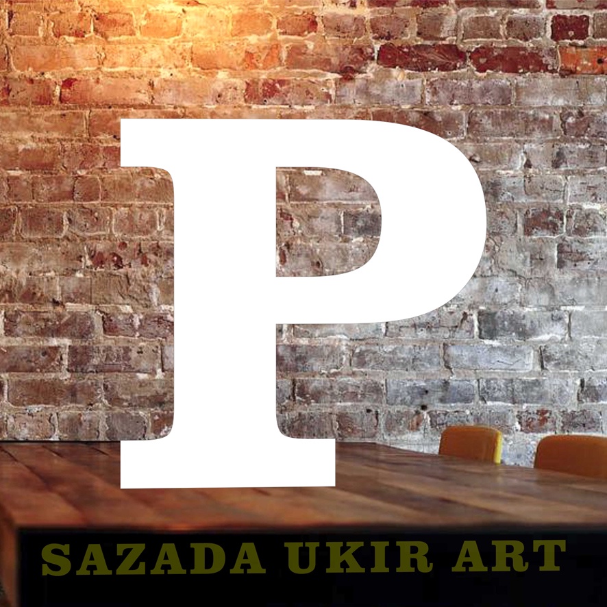 8cm S3 Abjad/Alphabet Alphabet Letter wedding Decoration Table Sign ...