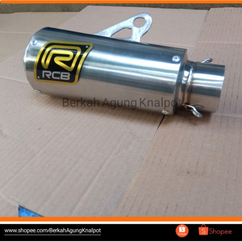 Rcb Slincer Racing Exhaust Only Inlet 50/51mm | Shopee Malaysia