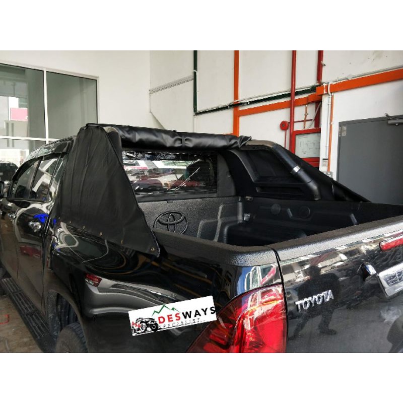 Toyota Hilux Revo/Rocco/Rogue Rear Canves | Shopee Malaysia