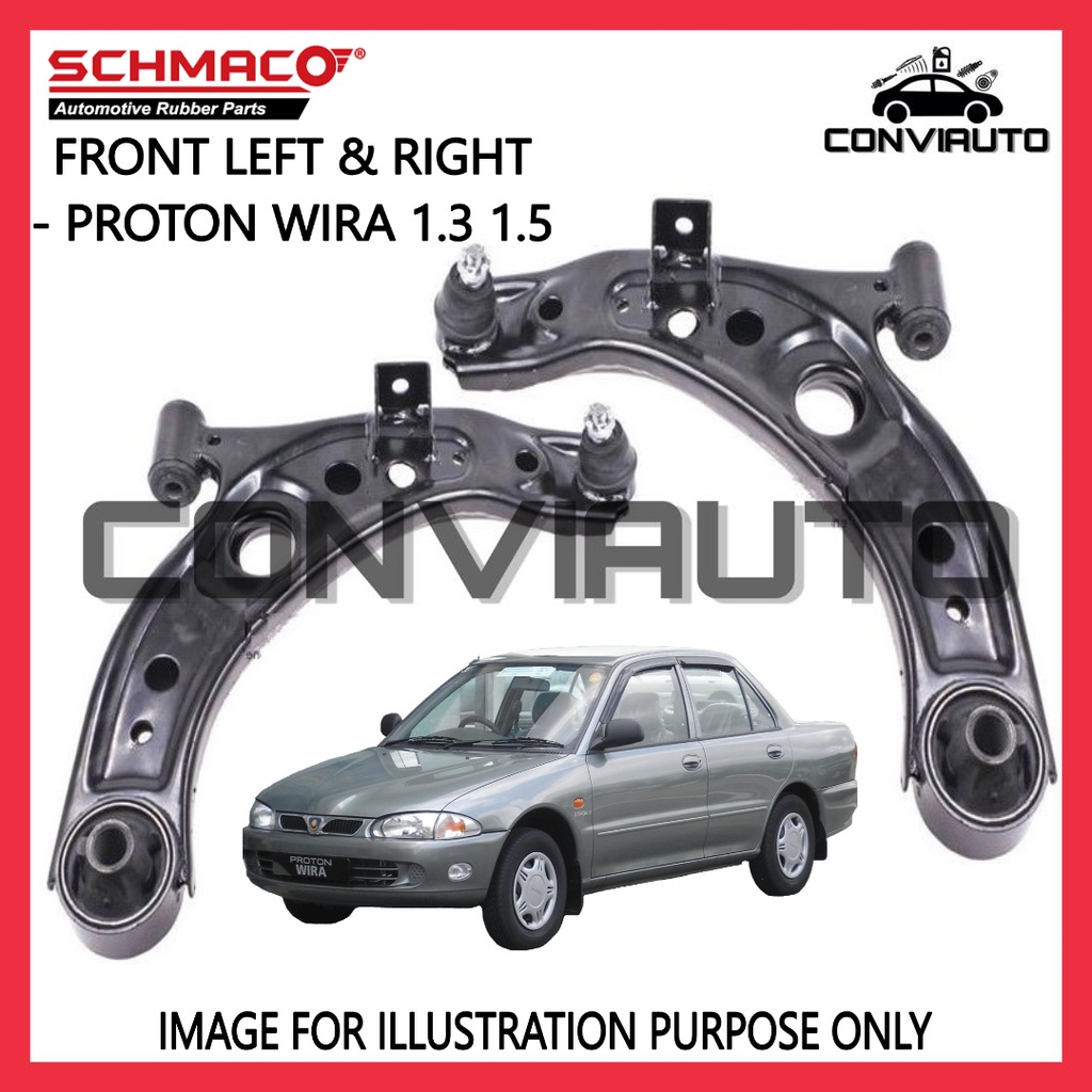 PROTON WIRA 1.3 1.5 LOWER ARM FRONT LEFT/RIGHT/SET SCHMACO (SPT-LA9002 ...