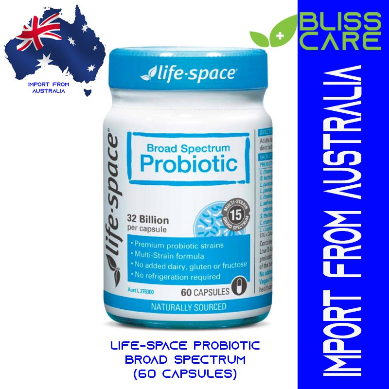 Life Space Probiotic Broad Spectrum (60 Capsules) | Shopee Malaysia