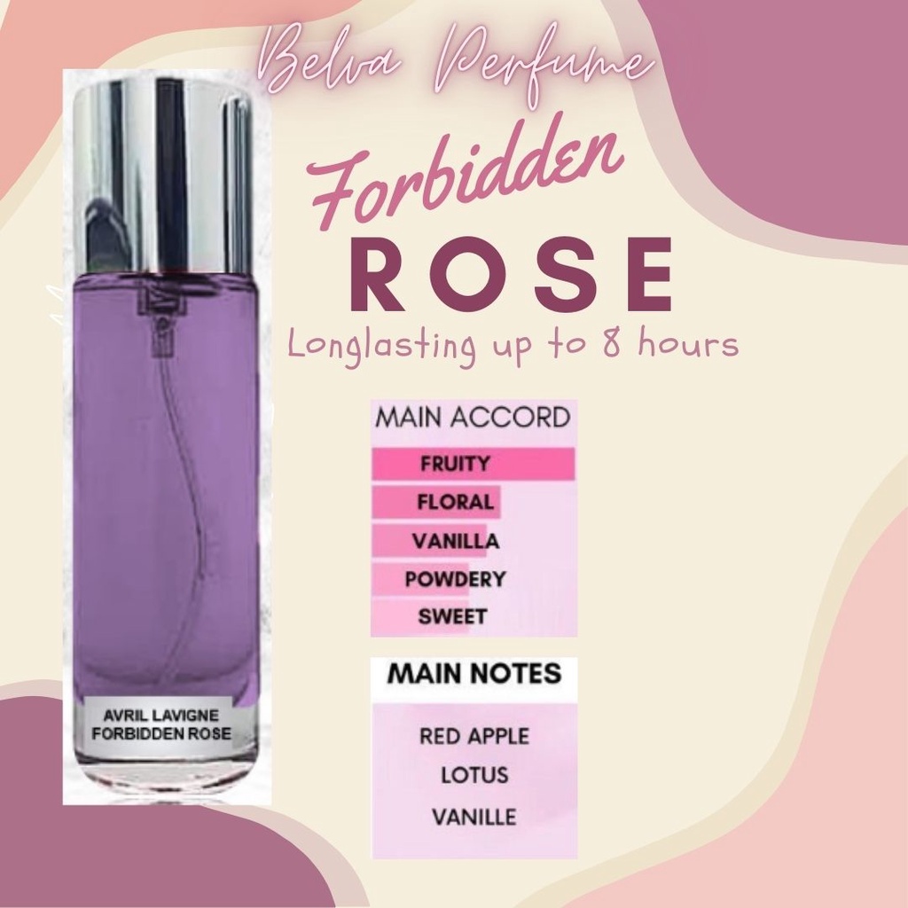 Forbidden Rose Perfume Women Floral Fruity Viral EDP Longlasting ...