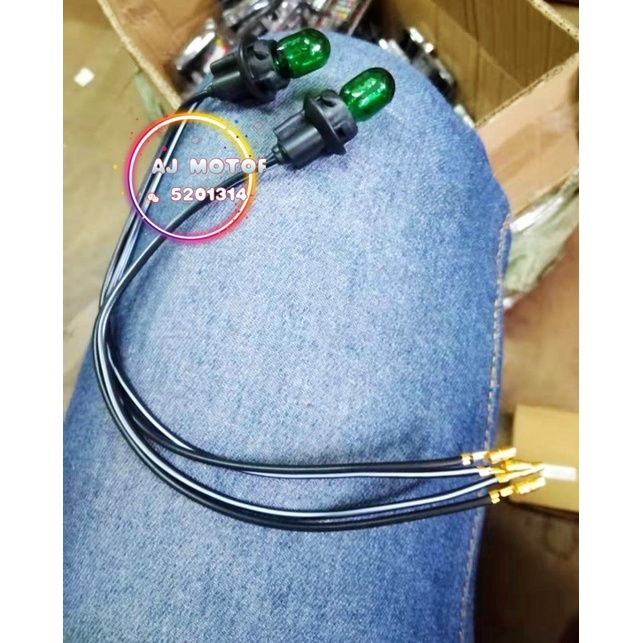 RS150 DASH W110 ALPHA FUTURE WIRE SOCKET BULB POSITION SIGNAL LIGHT ...